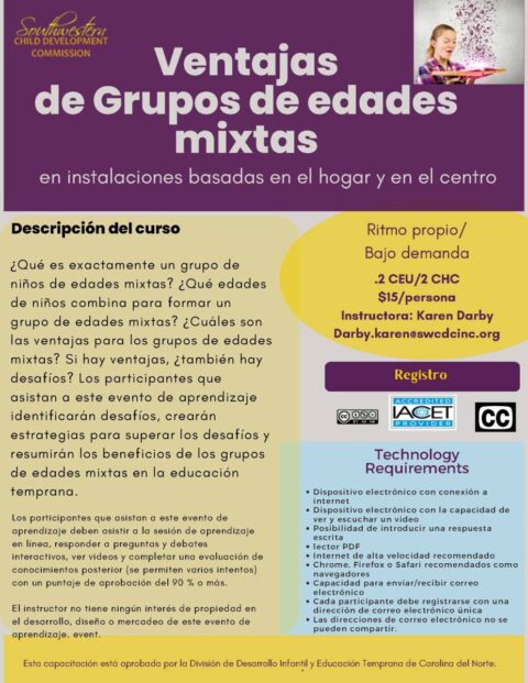 SWCD- Ventajas de Grupos de edades mixtas - Child Care Resource Center ...